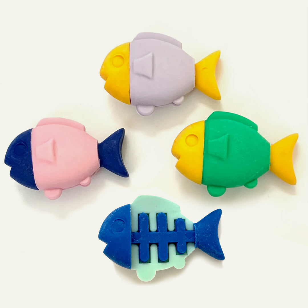 Fish Puzzle Erasers – Small Victories